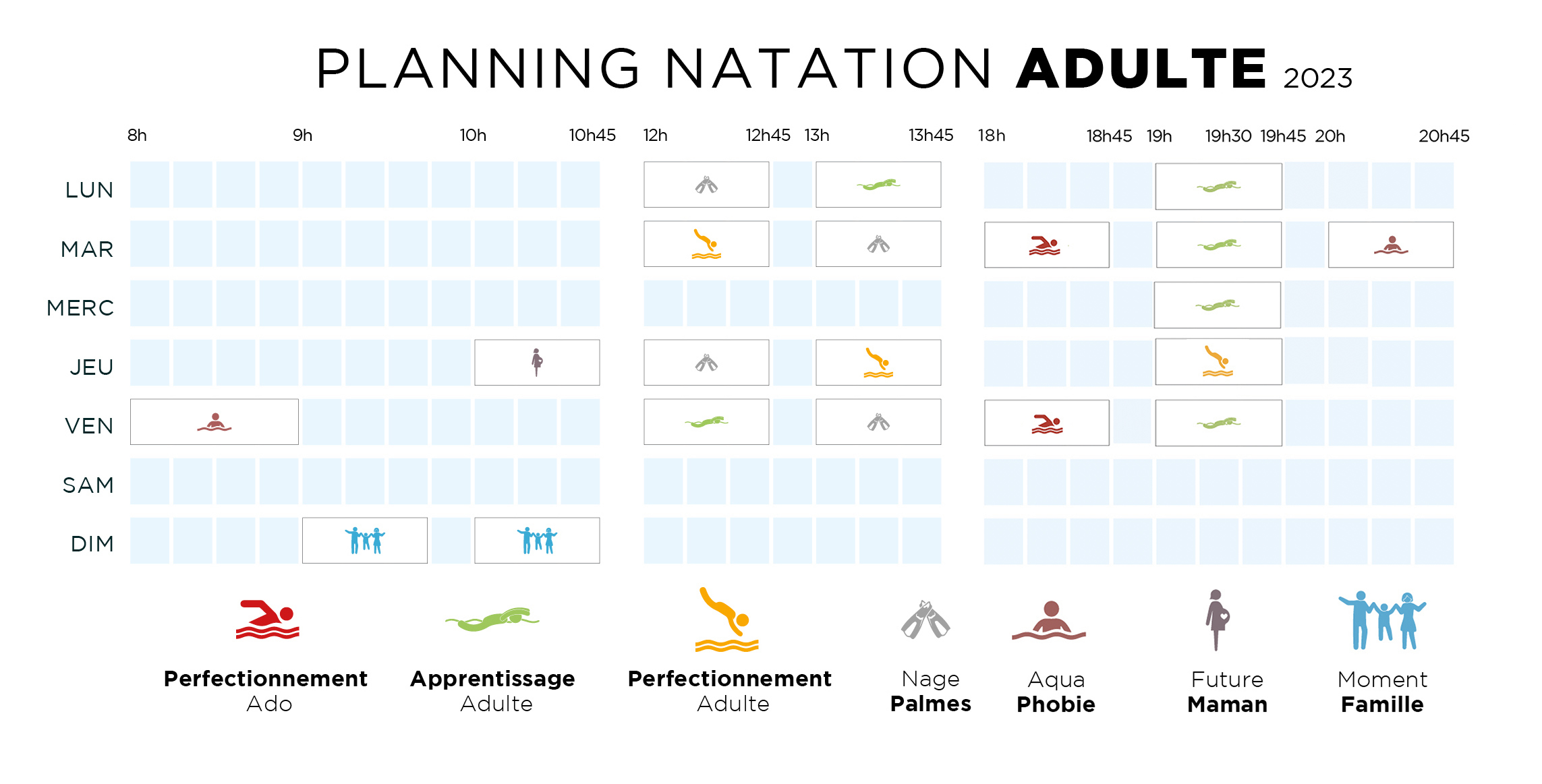 planningActivites | Complexe Aquatique Aqualens